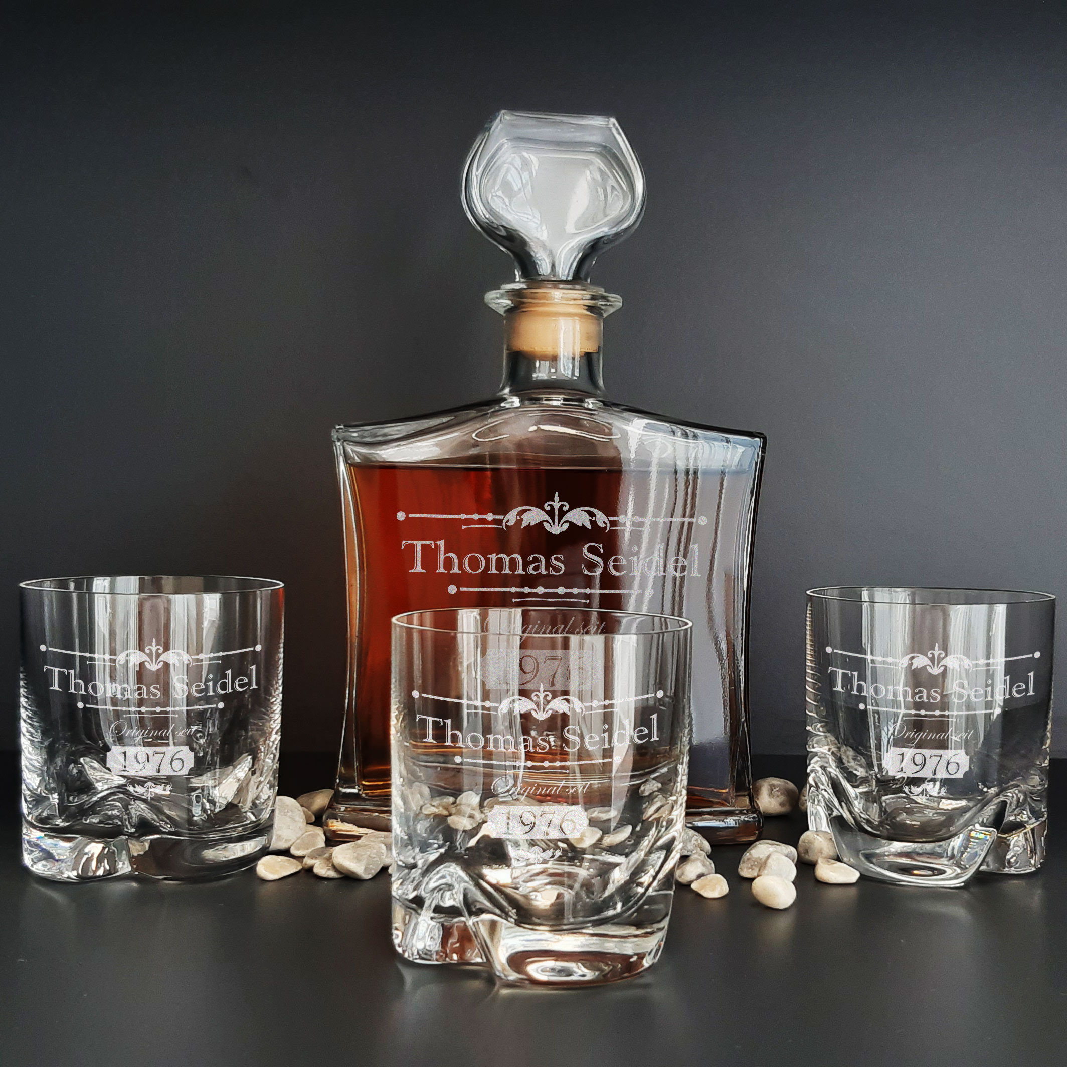 Whisky Karaffe Mit Gravur